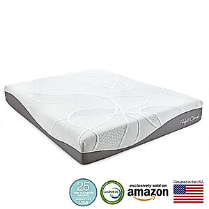 Perfect Cloud Made in The USA UltraPlush Charcoal-Infused 10-inch Memory Foam Mattress - Bed-in-a-Box (Full)