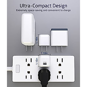 iPhone Fast Charger Apple MFi Certified, Syntech 20W USB C Wall Charger Block Ultra-Compact Charger with 6.6ft USB C to Lightning Cable, Compatible with iPhone 14/14 Pro/13/12/11/XS/XR/X/iPad/AirPods