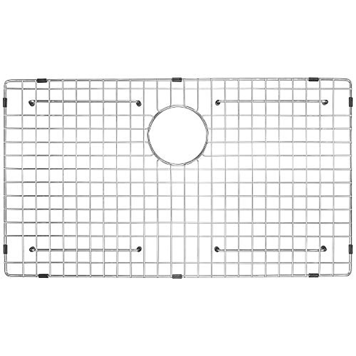 Serene Valley Kitchen Sink Protector and Sink Bottom Grid NDG3219, 304 Premium Stainless Steel, dim 29 9/16" x 16 9/16"