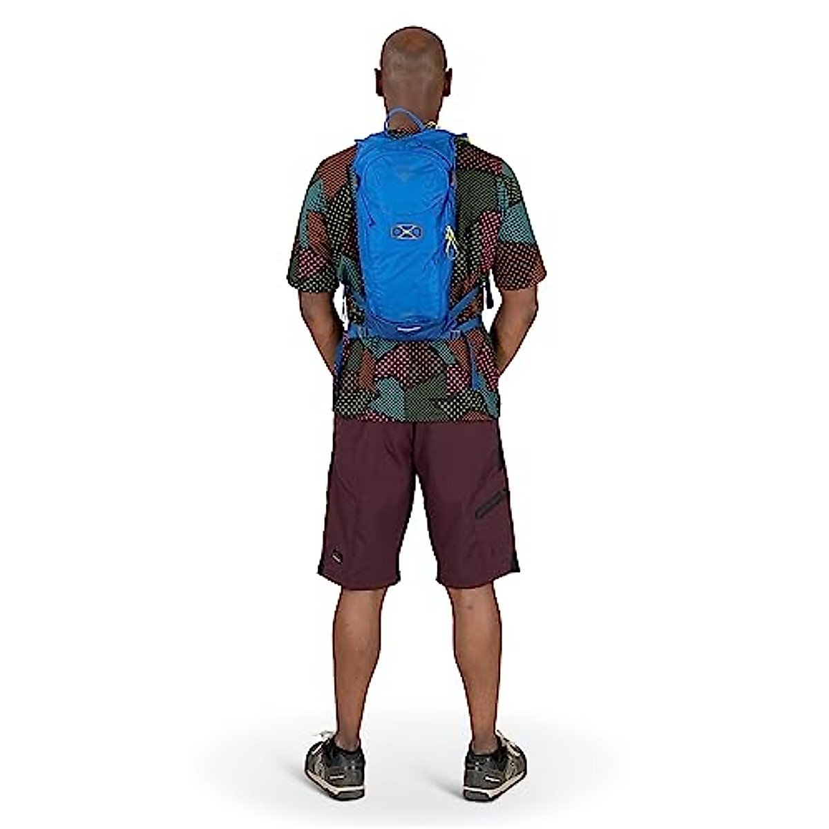 Osprey Siskin 8L Men's Biking Backpack with Hydraulics Reservoir, Obsidian Black