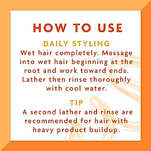 Cantu Sulfate-Free Cleansing Cream Shampoo with Shea Butter for Natural Hair, 25 fl oz