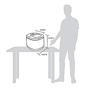 NewAir Portable Countertop Ice Maker - 50 lb. Daily - First Batch In Under 10 Minutes - Countertop Modern Design - Bullet Shaped Ice Black & White - AI-250W