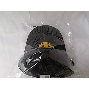 RUINUO Smile Face Baseball Cap Adjustable Trucker Hat Foam Mesh Back Hats