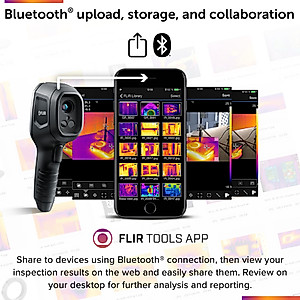 FLIR TG297 Thermal Imaging Camera with Bullseye Laser: Industrial Infrared Camera for High-Temp Applications