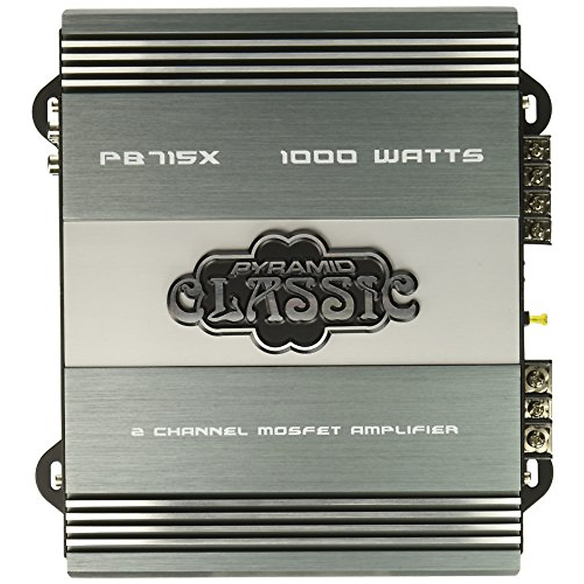 Pyramid PB715X 1000 Watts 2 Channel Bridgeable Car Amplifier