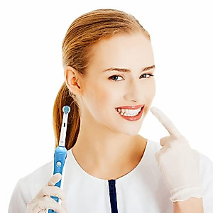 Toothbrush Heads for Oral B, 8 Pack Professional Electric Toothbrush Replacement Heads Medium Soft Dupont Bristles Replacement Toothbrush Heads Precision Clean Brush Heads Refills