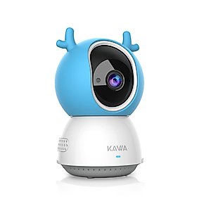 KAWA 720P Add-on Baby Camera, Compatible with S6 only, Video Baby Monitor with Camera and Audio, No WiFi, Loop Recording, 110° Wide Angle, 1000ft Range, 2X Zoom, 2-Way Audio S6-C (Monitor Not Include)