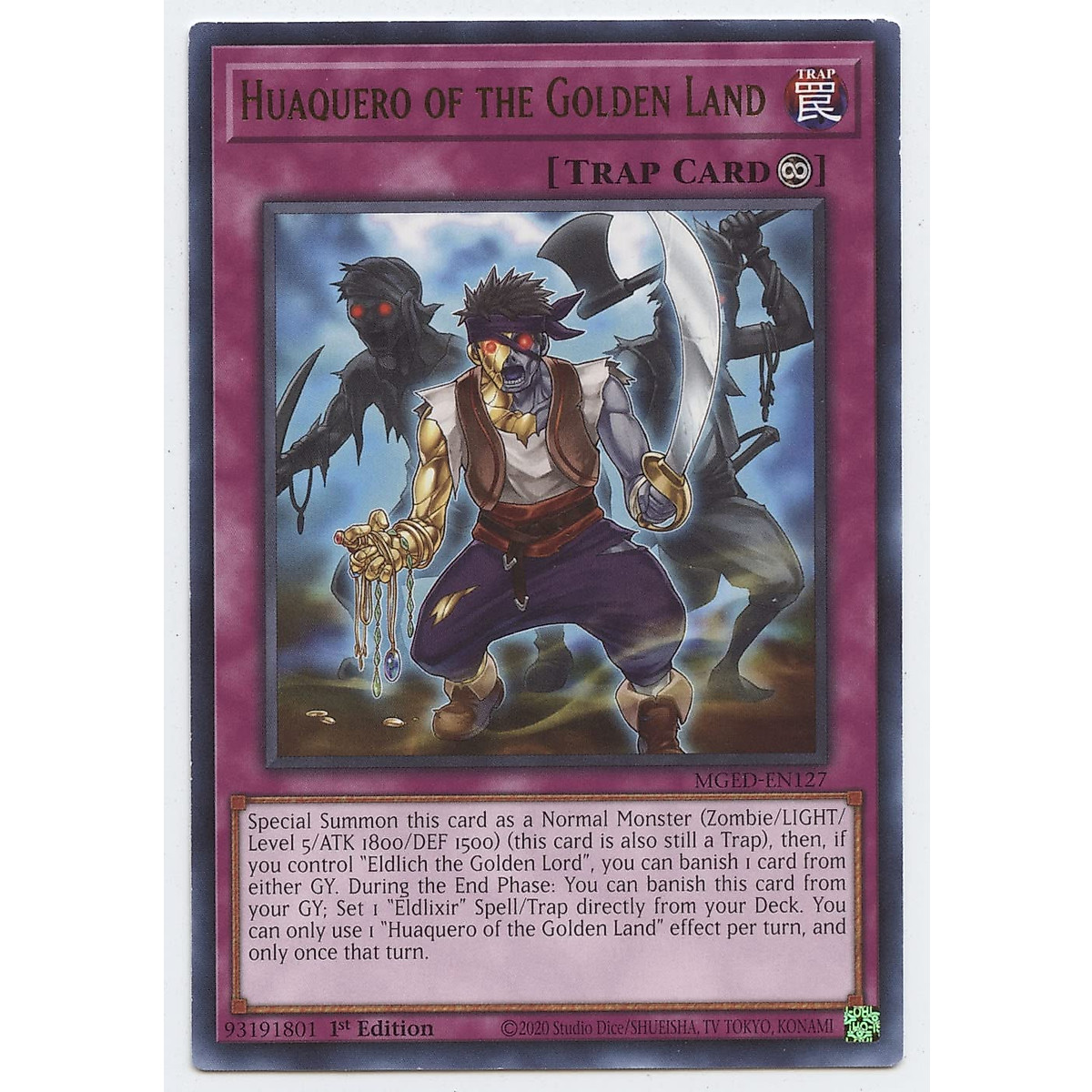 Huaquero of The Golden Land - MGED-EN127 - Rare - 1st Edition