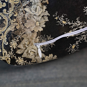 Emvency Throw Pillow Cover Black Vintage Paris City of Love Eiffel Tower Chalkboard Tan Antique Decorative Pillow Case Home Decor Square 20 x 20 Inch Pillowcase