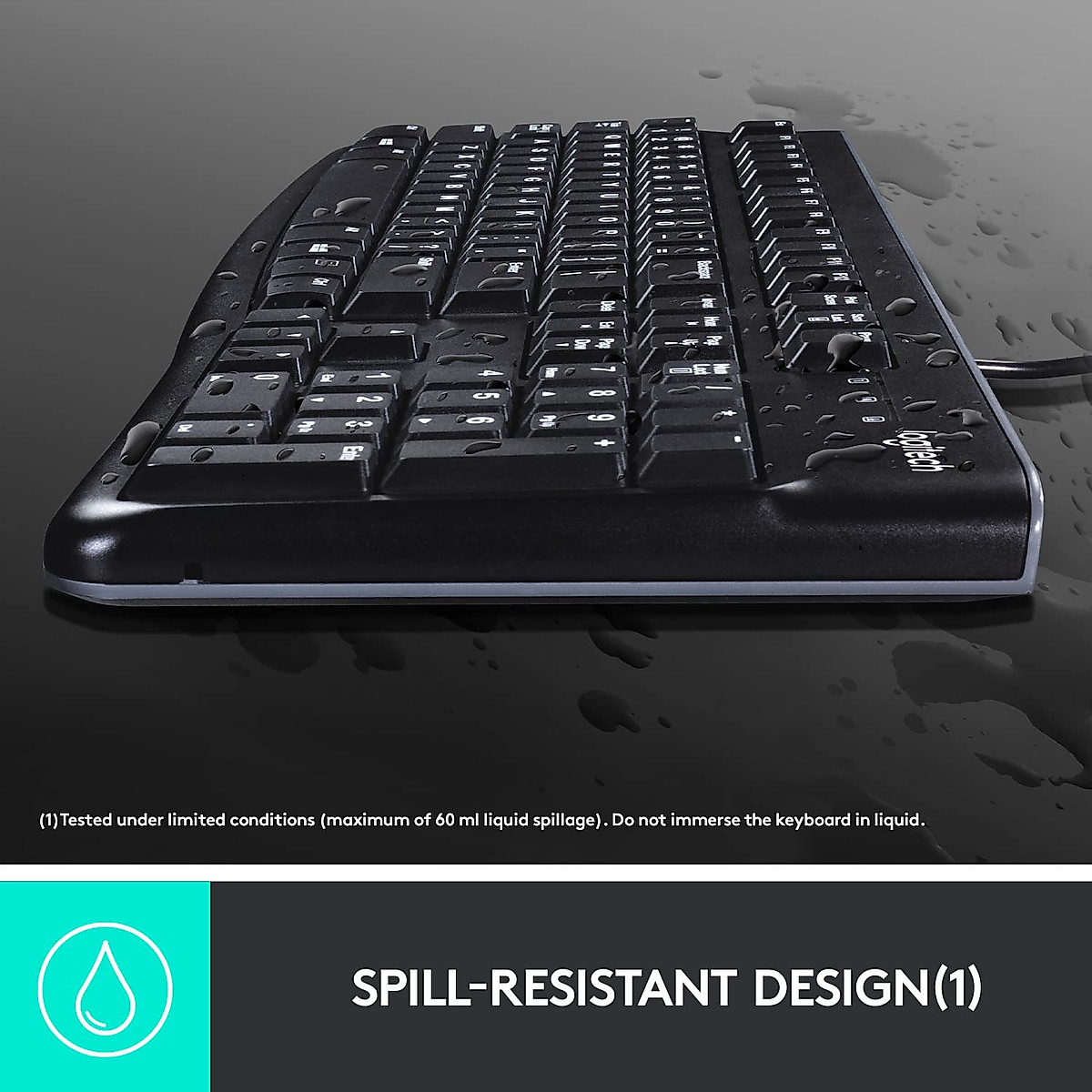 Logitech K120 USB Wired Standard Keyboard