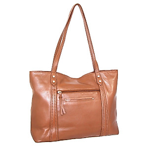 Tasty Leather Tote (Mustard)