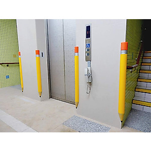 Boing Safety | Corner Guard Strip | Pencil | Yellow | 4 Pack