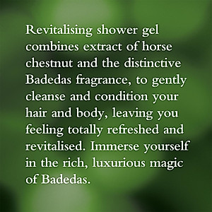 Badedas Revitalising Shower Gel, Shampoo & Conditioner 200ml (PACK OF 6)