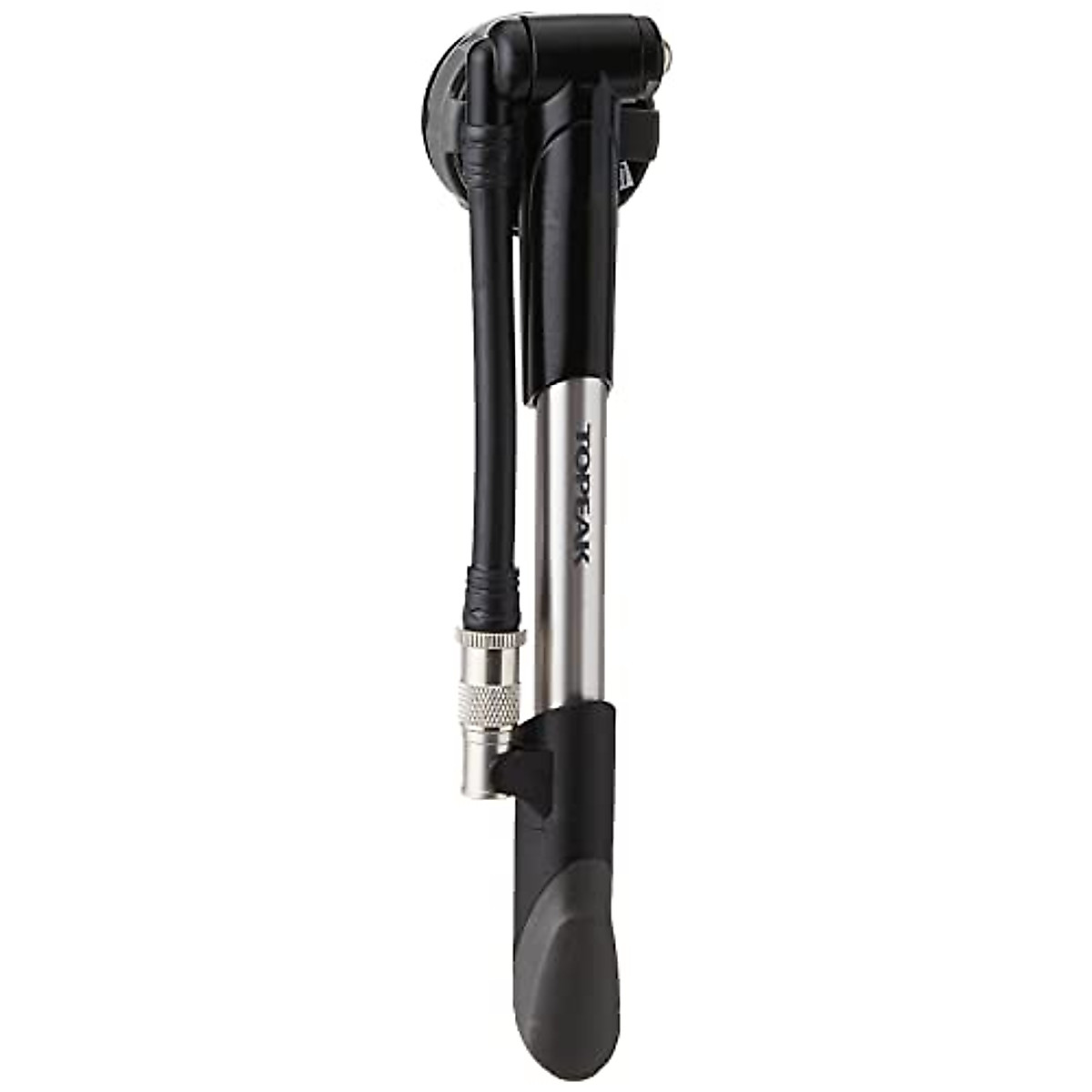 Topeak 360 PSI/24.8 Bar Pocket Shock DXG With Dial Gauge , Black/Silver