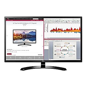 LG 32MA70HY-P 32-Inch Full HD IPS Monitor with Display Port and HDMI Inputs