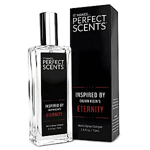 Perfect Scents Fragrances | Inspired by Eternity | Cologne for Men | Vegan, Paraben Free | Never Tested on Animals | 2.5 Fluid Ounces