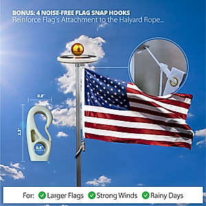 Flag Pole Light Solar Powered - Waterproof & Weatherproof Energy Saving Solar Flag Pole Lights for up to 30 Ft Poles -Flag Pole Solar light top Top Mount Dusk to Dawn 26 LED Flag Light