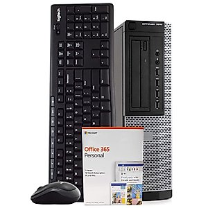 Dell Optiplex 7010 Desktop Computer PC, 16GB RAM, 2TB HDD Hard Drive, Windows 10 Professional 64 Bit (Renewed)