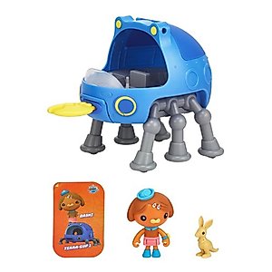 OCTONAUTS Above & Beyond | Deluxe Toy Vehicle & Figure | Dashi & Terra Gup 1 Adventure Pack | Recreate Missions, 3 Inch