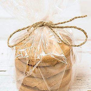 300 ft Heavy Duty Natural Color Twine Jute String for Industrial Packing Material, Arts & Crafts, Gift Wrapping, Garden Planting, School Project Supplies