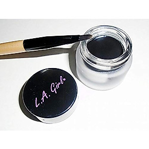 L.A. Girl Gel Liner Kit - Very Black, 0.10 Ounce