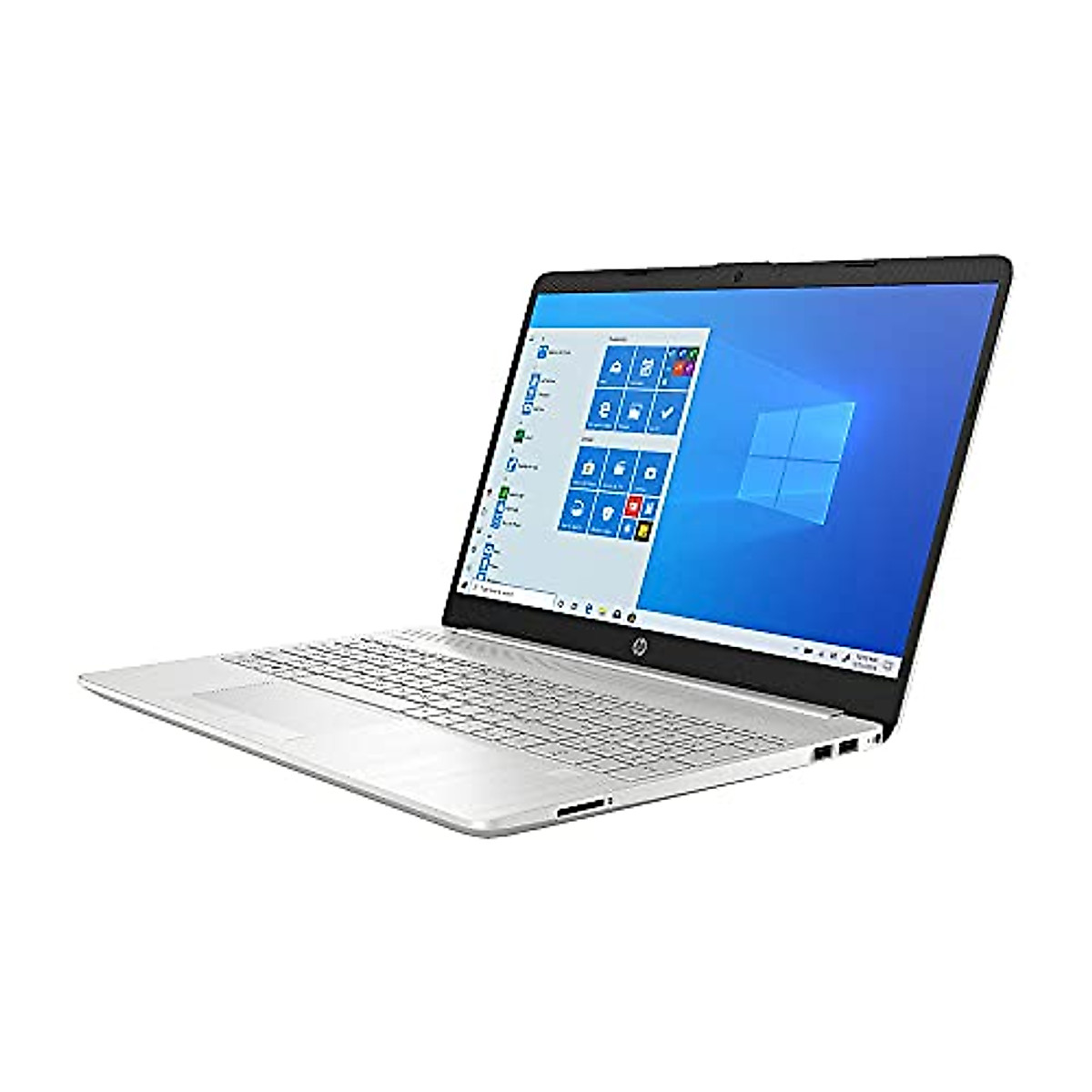 HP 2021 15.6" FHD IPS Laptop Computer, 11th Gen Intel Core i3-1115G4 (Beats i5-8265U), 16GB RAM, 1TB PCIe SSD, Intel UHD Graphics, HD Webcam, Fingerprint, HDMI, Win 10S, Silver, 32GB USB Card