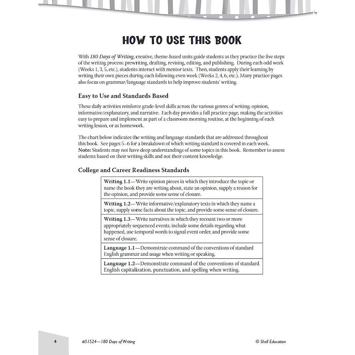 180 Days™: Includes Reading 2nd Edition, Writing, and Math for 1st Grade Practice Workbook for Classroom and Home, Cool and Fun Practice Created by Teachers (180 Days of Practice)