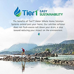 Tier1 Eco Series Whole House Water Filtration System for Chlorine Reduction (600,000 Gallon Capacity)