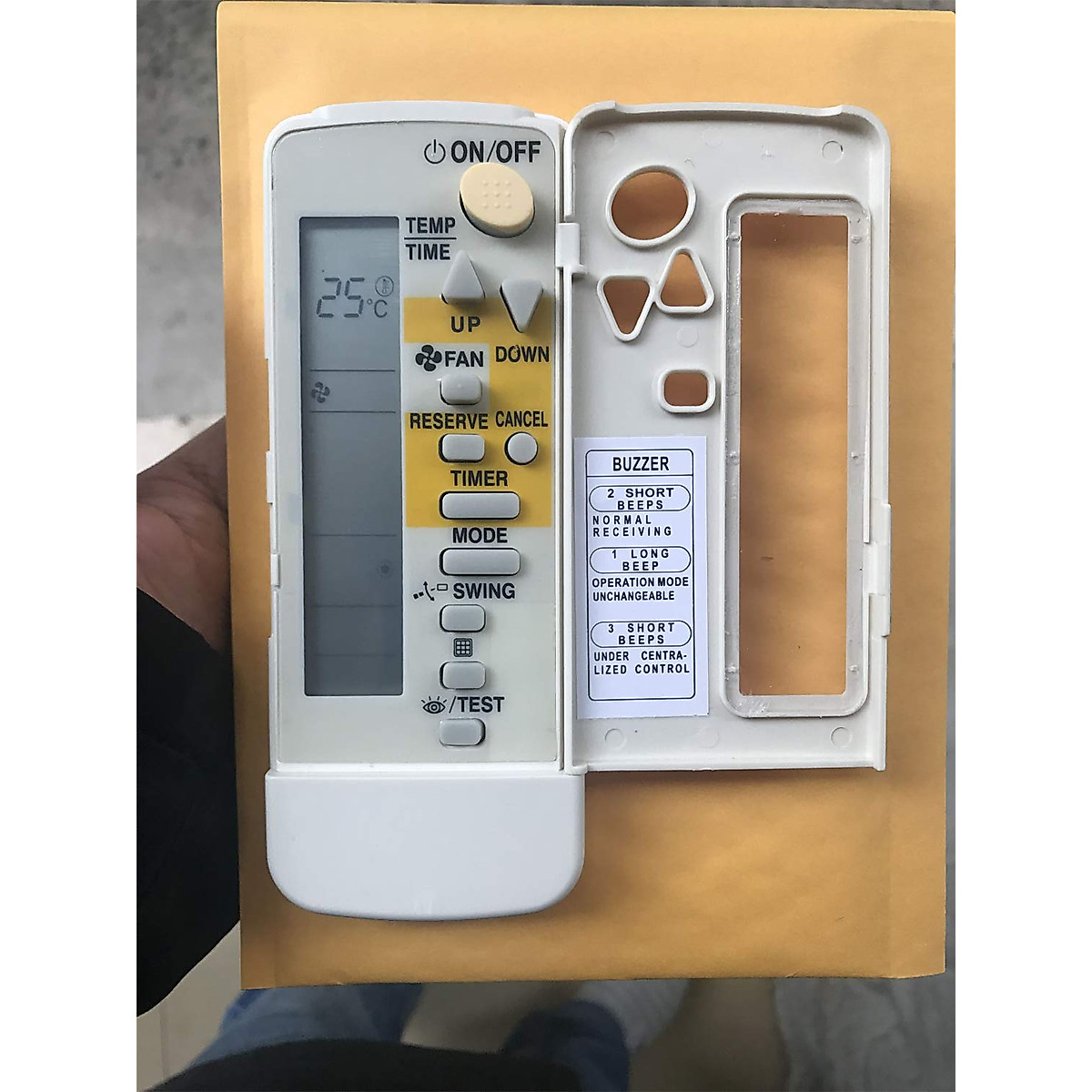 YING RAY Replacement for DAIKIN Air Conditioner Remote Control BRC4C153 BRC4C154 BRC4C156 BRC4C157 BRC4C159 BRC4C160 BRC4C161