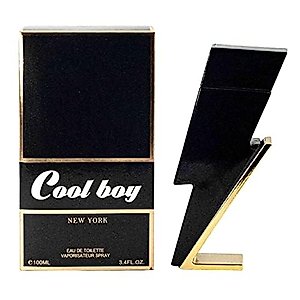 Cool Boy Cologne for Men (Inspired by Bad Boy) 3.4oz/100ml, Natural Spray, Long Lasting fragrance for Men