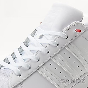 Kappa Alpha Psi shoelaces with KAΨ embossed aglets (White)