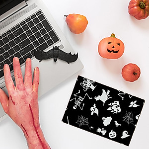 JUTTIRA Halloween Tissue Paper, black white