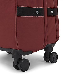 Kipling Women's Spontaneous Medium 4 Wheel LuGGage Flaring Rust