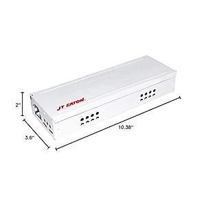 JT Eaton 427-WH Little Pete Slim Multi Catch Mouse Trap with Solid Lid, Speedy Clean Ramps, White Powder Coat, No Bait or Poison Needed, Pack of 12