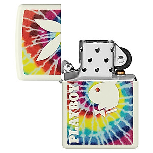 Zippo Playboy Tie-Dye Glow in The Dark Pocket Lighter