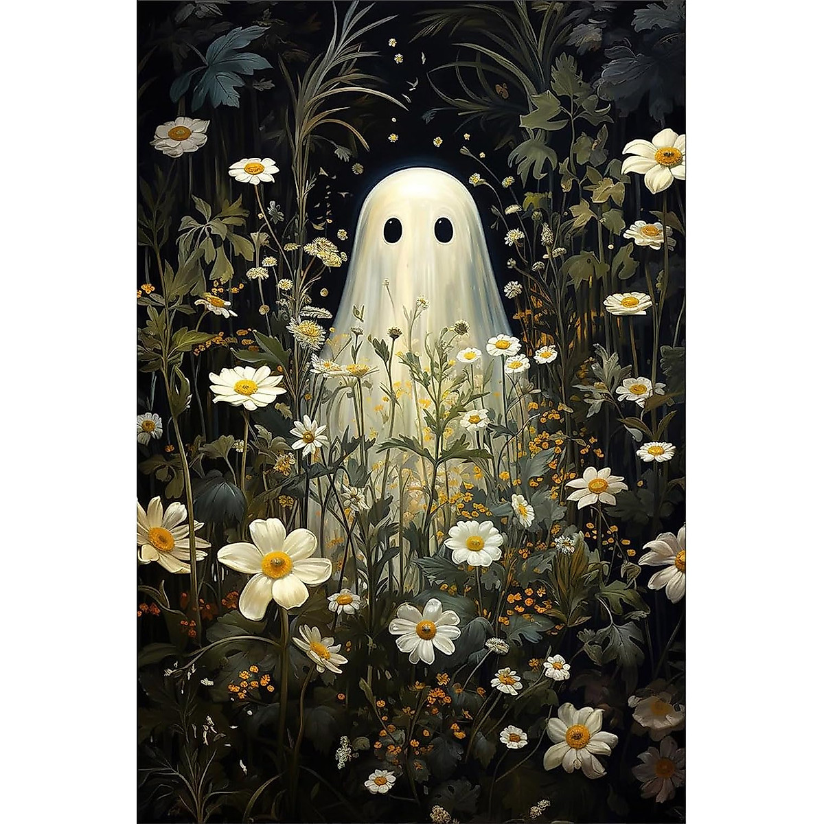 YPF Halloween Diamond Painting Kits for Adults Diamond Art Kits for Beginner DIY 5D Full Drill Crystal Arts and Crafts Gem Art Painting with Diamonds Dots Home Wall Decor 12x16inch