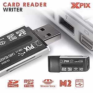 Fujifilm X-S10 Mirrorless Digital Camera Body with 18-55mm Lens, Sleek Design Accessories Bundle with 32GB SD Card, Tripod, Card Reader and More