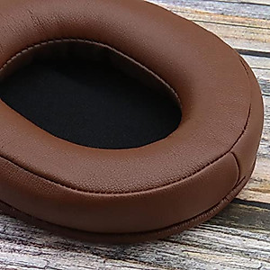 Pair of Ear Pads Earmuffs Protein Leather Foam Replacement Ear Cushions Compatible with ATH-MSR7 MSR7B MSR7NC MSR7SE MSR7BT Headset