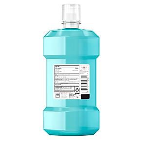Listerine Cool Mint Antiseptic Mouthwash, Bad Breath, Plaque & Gingivitis, Mint, 1 L