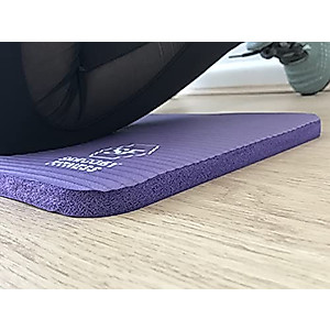 Sargoby Fitness Yoga Knee Pad 0.6 inch Thick Pilates Yoga Knee Pads Cushion to Provide support to knee cushion pilates Elbows Forearms & Wrists Workout Knee Pads