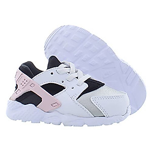 Nike Baby Boy's Huarache Run (Infant/Toddler) White/Pink Foam/Grey Fog/Off Noir 10 Toddler M
