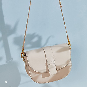 YXBQueen Black Bags for Women Purses and Handbags Genuine Leather Crossover Bag Over the Shoulder