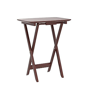 Winsome Wood Darlene, Walnut, 21.65 x 14.96 x 25.51