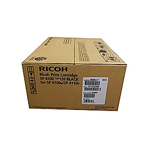 Ricoh 406997 Type 120 Black Toner for SP 4100N, 4100N-KP, 4100SF, 4110N, 4110N-KP, 4110SF, 4210N, 4310N