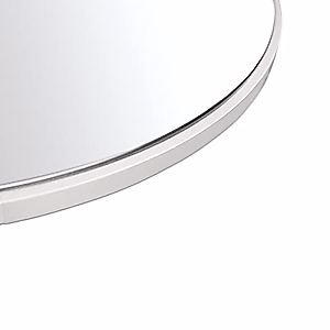 XKZG 64" x 21" Arched Full Length Mirror Floor Mirror with Wooden Frame Full Body Mirror Stand Mirror Wall Mounted Mirror for Bedroom Living Room - White