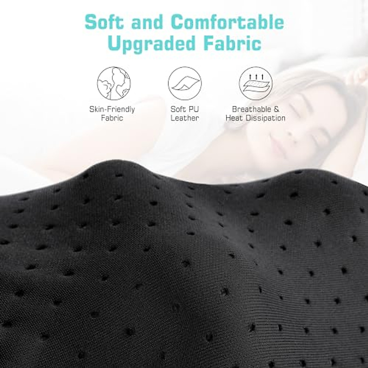 Neck Massager, Shiatsu Back Neck and Shoulder Massager with Heat - Deep Tissue 4D Kneading Massage Pillow for Body Muscle Pain Relief, Use at Home, Office, Car- Best Gifts for Women Men Mom Dad