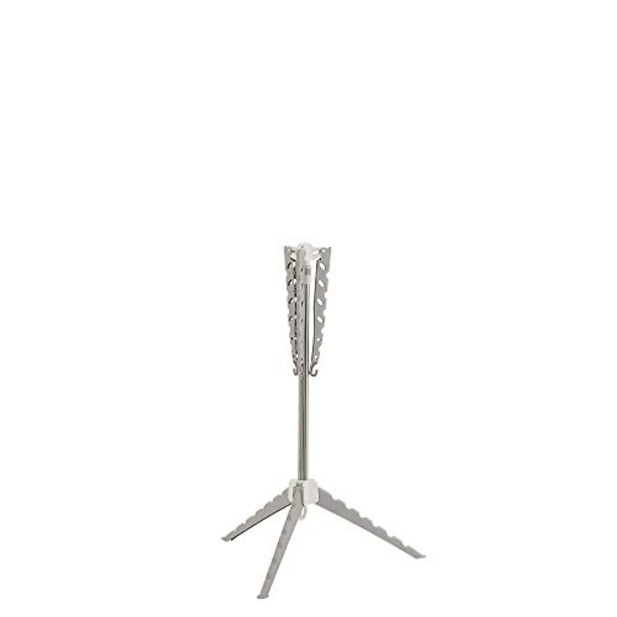 Household Essentials Grey 5006-1 Simple Indoor Tripod Clothes Drying Rack with Carrying Handle for Laundry, Small