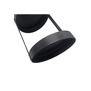 2 Tier Lazy Susan, Stainless Steel Turntable, 360 Degree Spice Rack for Kitchen Bathroom Counter Organizer (11.7Inch)