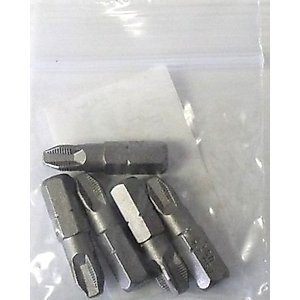 Bosch PSD2 x 1" Phillips Square Supra Drive Insert Bit Screw 5pcs 9916180