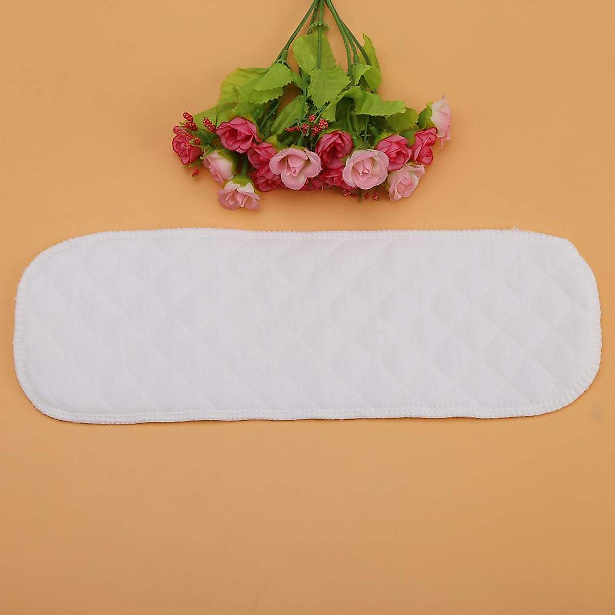 Sonew 10pcs Soft&Breathable Baby Diapers Toddler Cotton Nappy Insert Liners Reusable Cotton Cloth Diaper 12.5 * 4.7in Common Size(6 Layers)